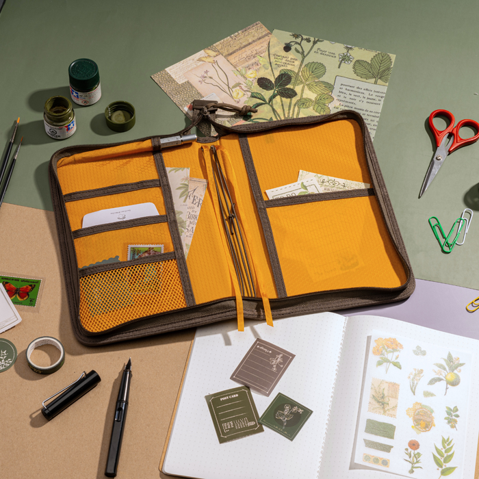 LOCHBY Field Folio A5: Zippered Notebook & Pen Organizer with Included ...