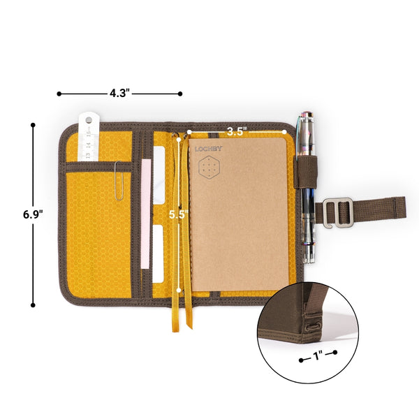 LOCHBY Mini Field Journal: Pocket-Sized Versatility