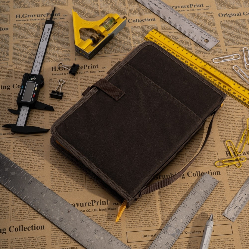 LOCHBY Field Journal: Durable Waxed Canvas Cover for Journaling