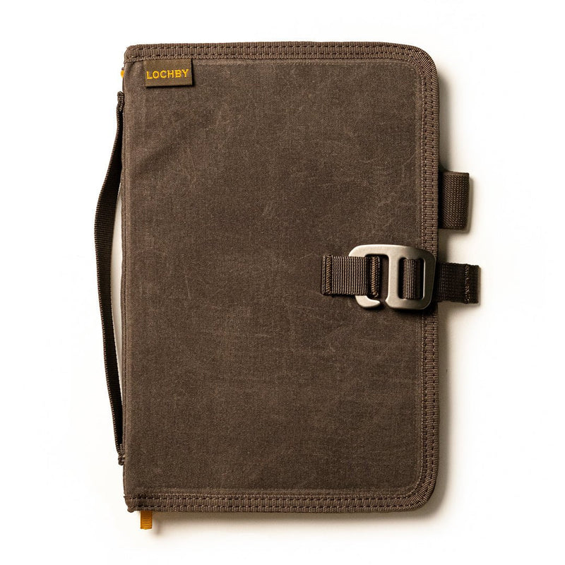 LOCHBY Field Journal: Durable Waxed Canvas Cover for Journaling