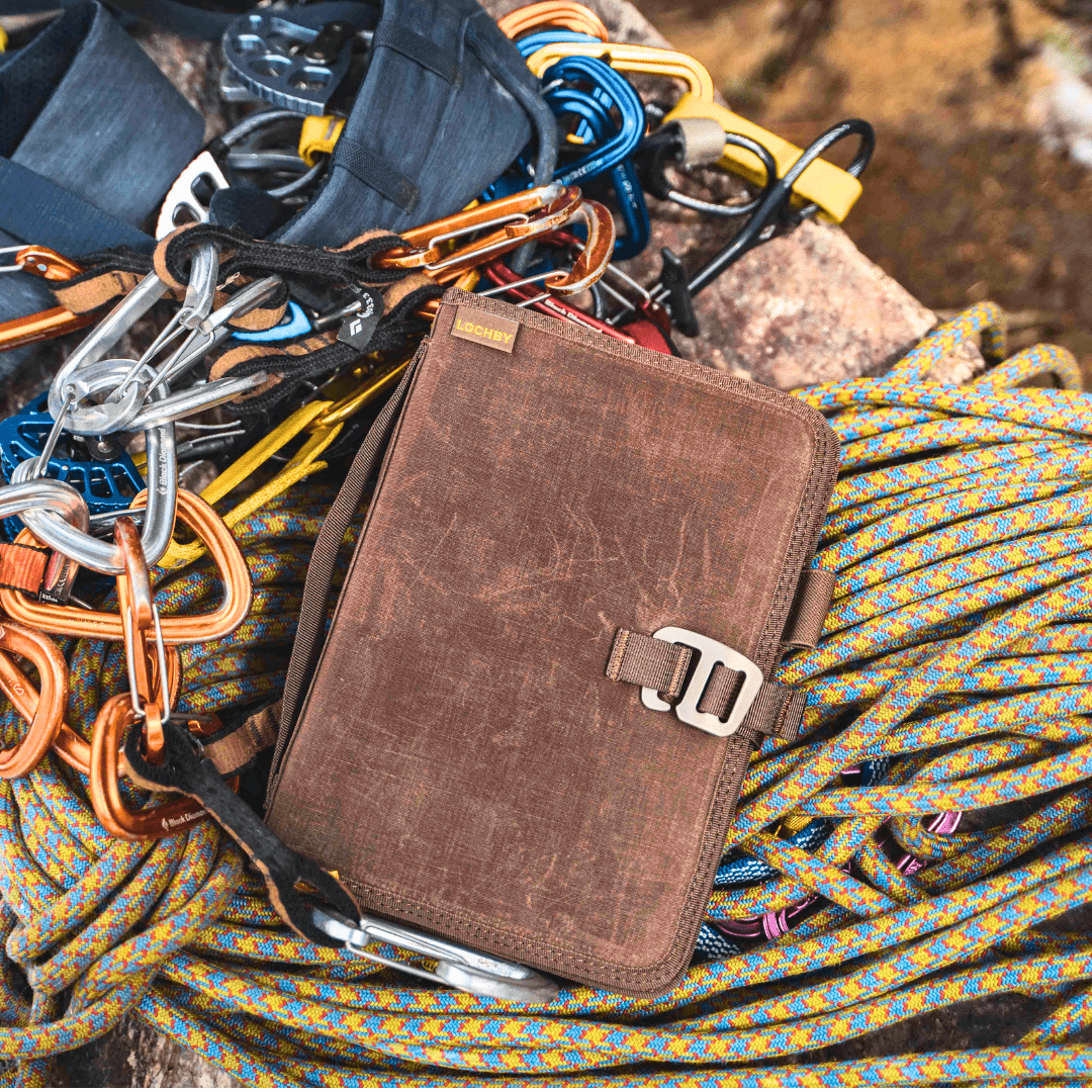 LOCHBY Field Journal: Durable Waxed Canvas Cover for Journaling