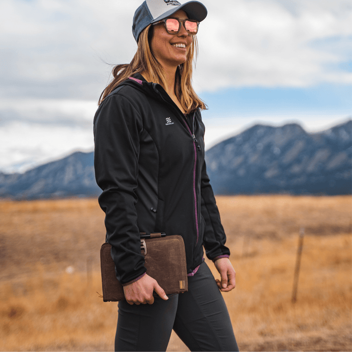 LOCHBY Field Journal: Durable Waxed Canvas Cover for Journaling
