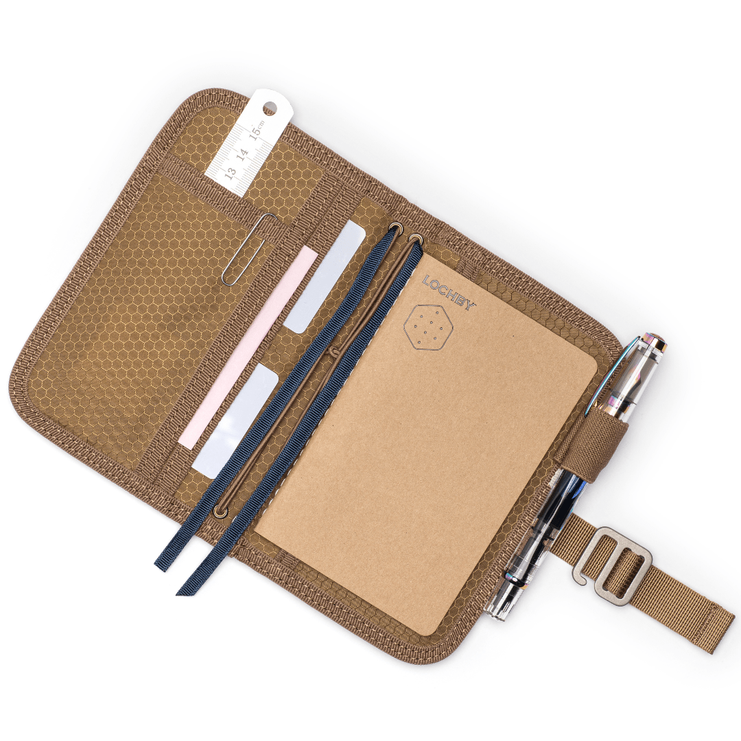 LOCHBY Mini Field Journal: Compact Water-Resistant Journal Cover