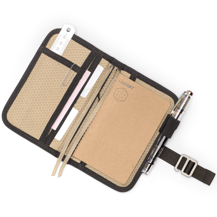 LOCHBY Mini Field Journal: Compact Water-Resistant Journal Cover