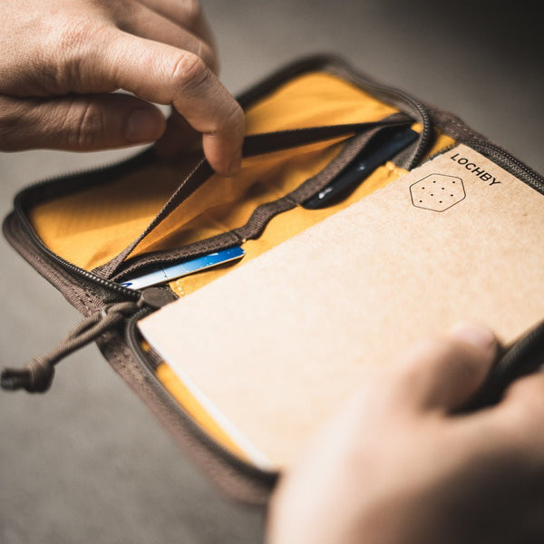 LOCHBY Pocket Journal: Durable, Portable, Fits in Your Back Pocket