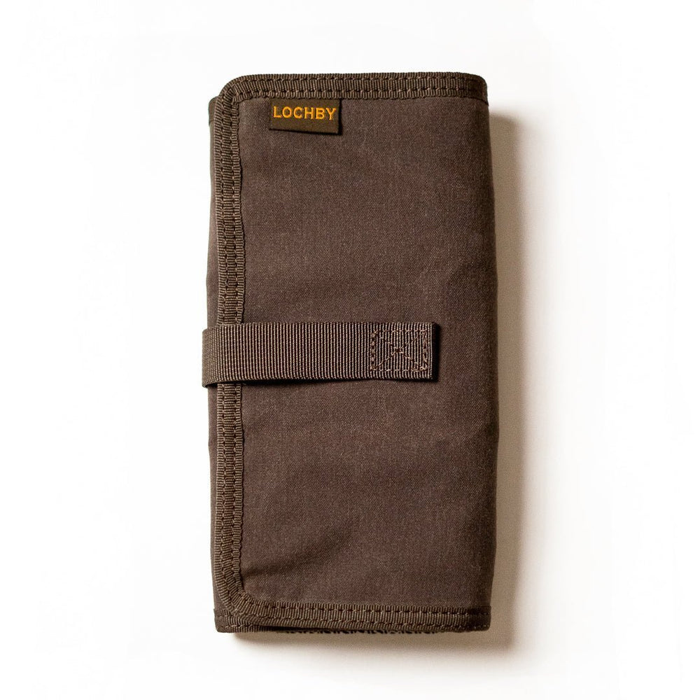 LOCHBY Tool Roll: Waxed Canvas Multi-Pocket Everyday Carry Roll