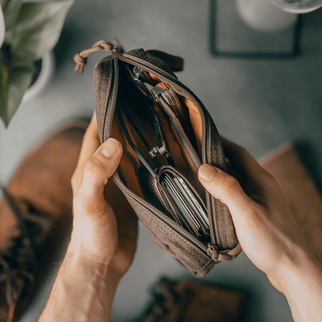 LOCHBY Venture Pouch: Durable Dual-Sided Organizer for Essentials