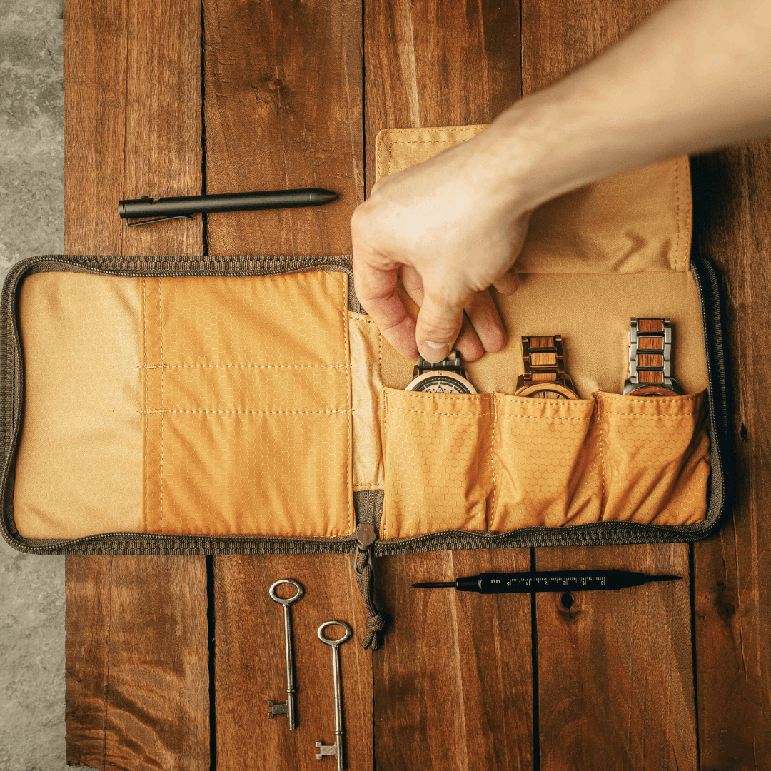 LOCHBY Watch Wallet: Slim & Stylish Protection for Your Watches